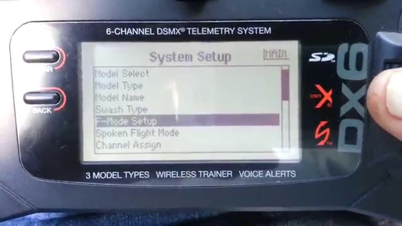 Como CONFIGURAR o Spektrum DX6 - Aprenda FÁCIL!!! - YouTube