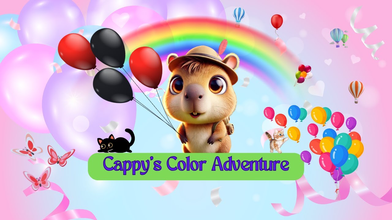 Learn Colors with Cappy! - YouTube