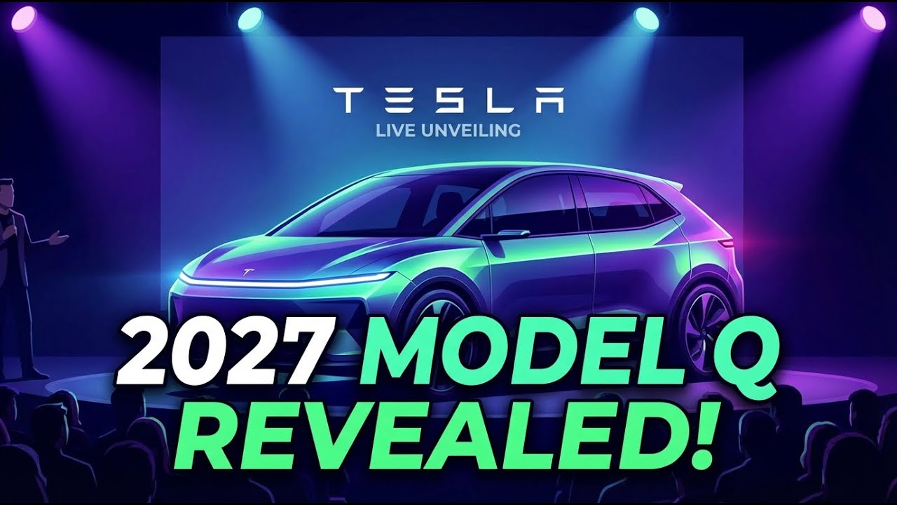 2027 Tesla Model Q Revealed | First Look & Key Features - YouTube