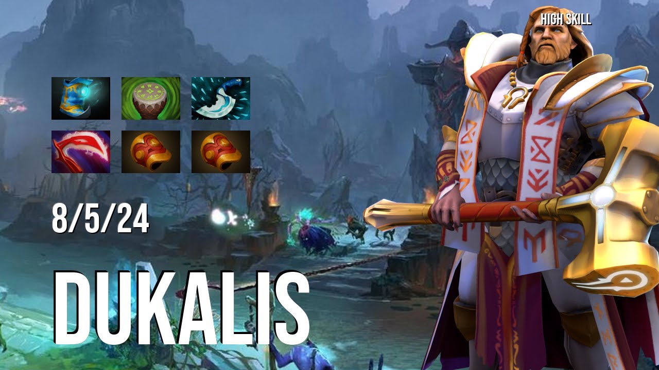 Dota 2 Pro Gameplay Dukalis Omniknight 8 5 24 High Skill Dota 2 ...