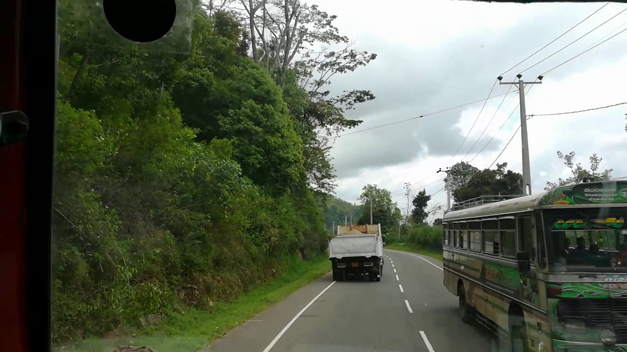 2018 haldummulla Sri Lanka colombo to badulla road 2 - YouTube