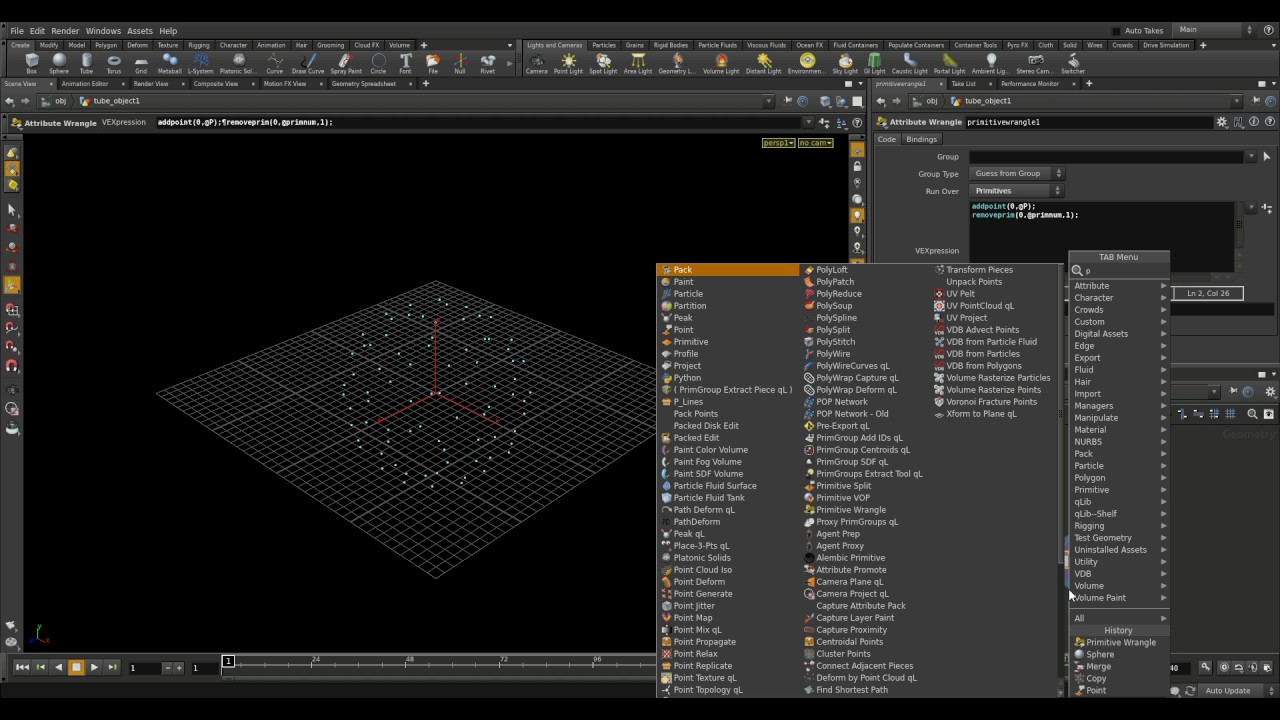 Copy Object to Primitive Center - YouTube