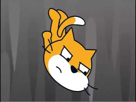 Scratch cat falling animation (Longer edition) - YouTube