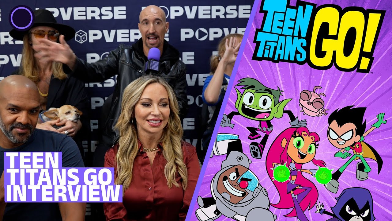 TEEN TITANS GO! 400th Episode Cast & Showrunner Interview of DC's longest running show | NYCC ...