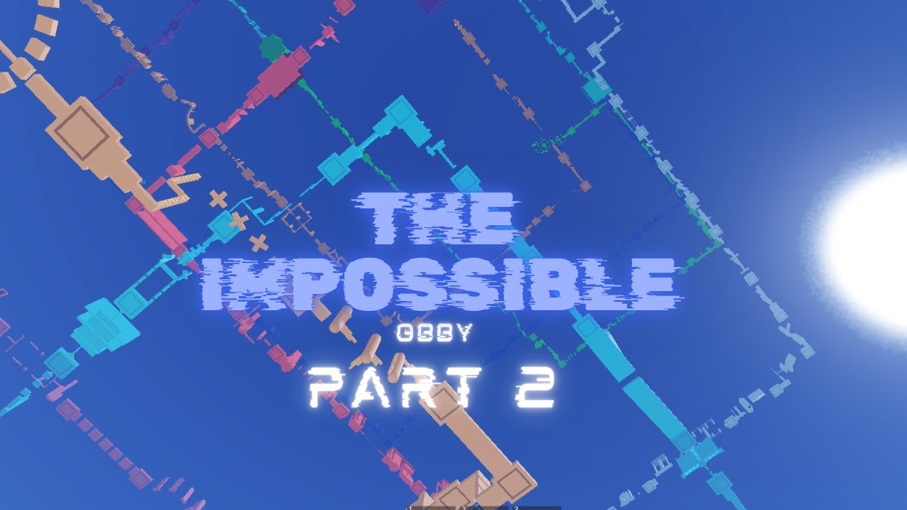 Roblox: The Impossible Obby: Part 2 - YouTube