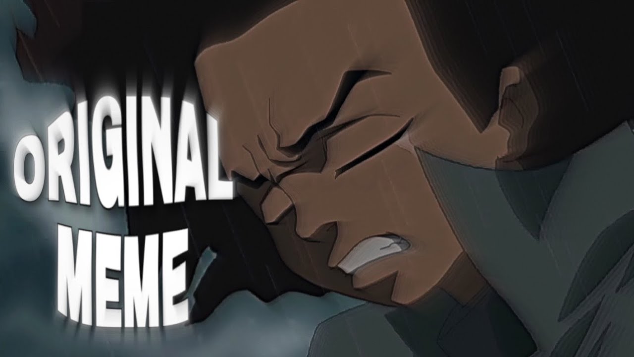 NO ONE EVER SAW ME CRY - BOONDOCKS ORIGINAL SAD MEME - YouTube