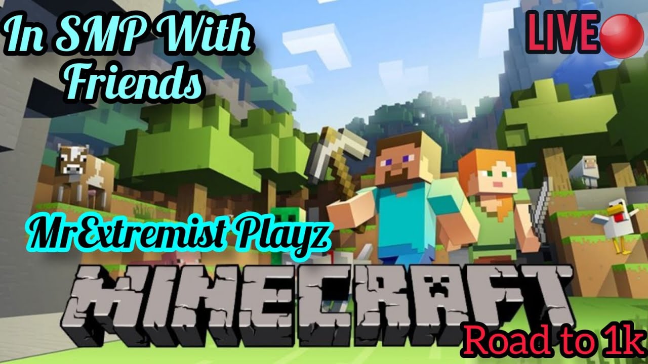 Minecraft Live With Friends / Minecraft live / Minecraft SMP - YouTube