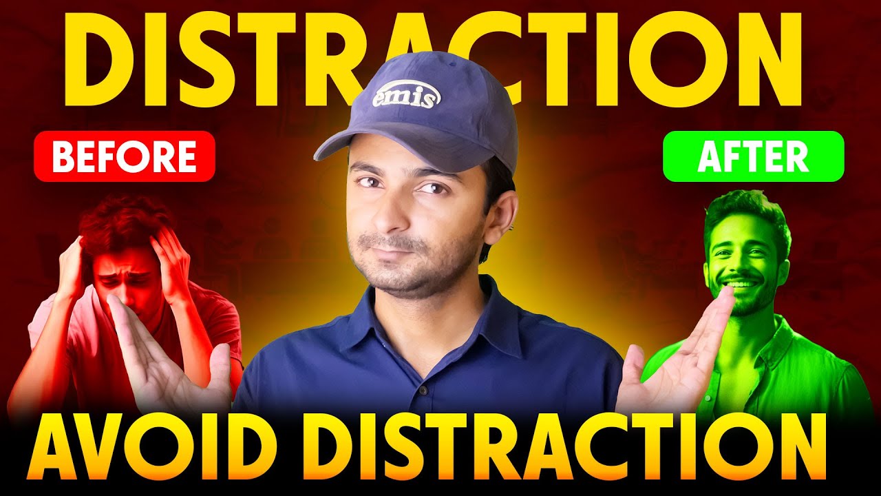 How to Avoid Distractions | Boost Productivity 100% - YouTube