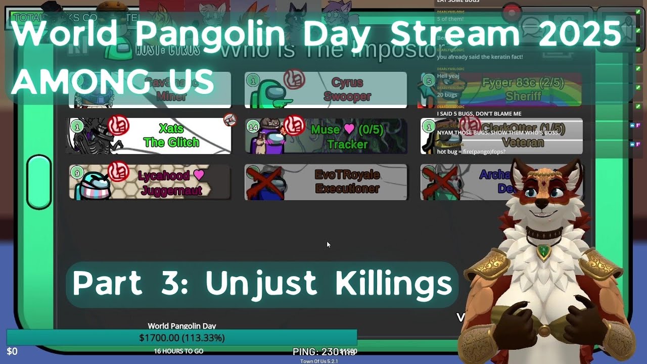 Unjust Killings - Among Us [Part 3] [World Pangolin Day 2025] [Furry ...