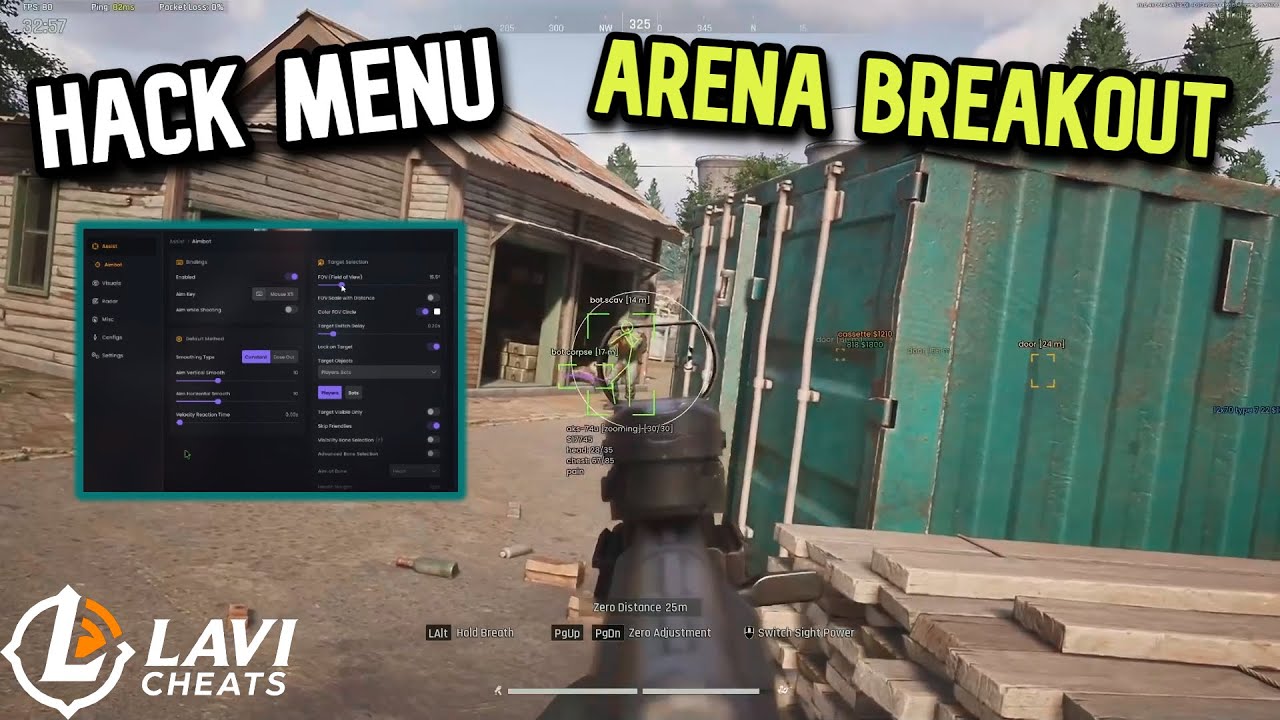 HACK MUY COMPLETO PARA ARENA BREAKOUT | Undetected | Aimbot + Wallhack - YouTube