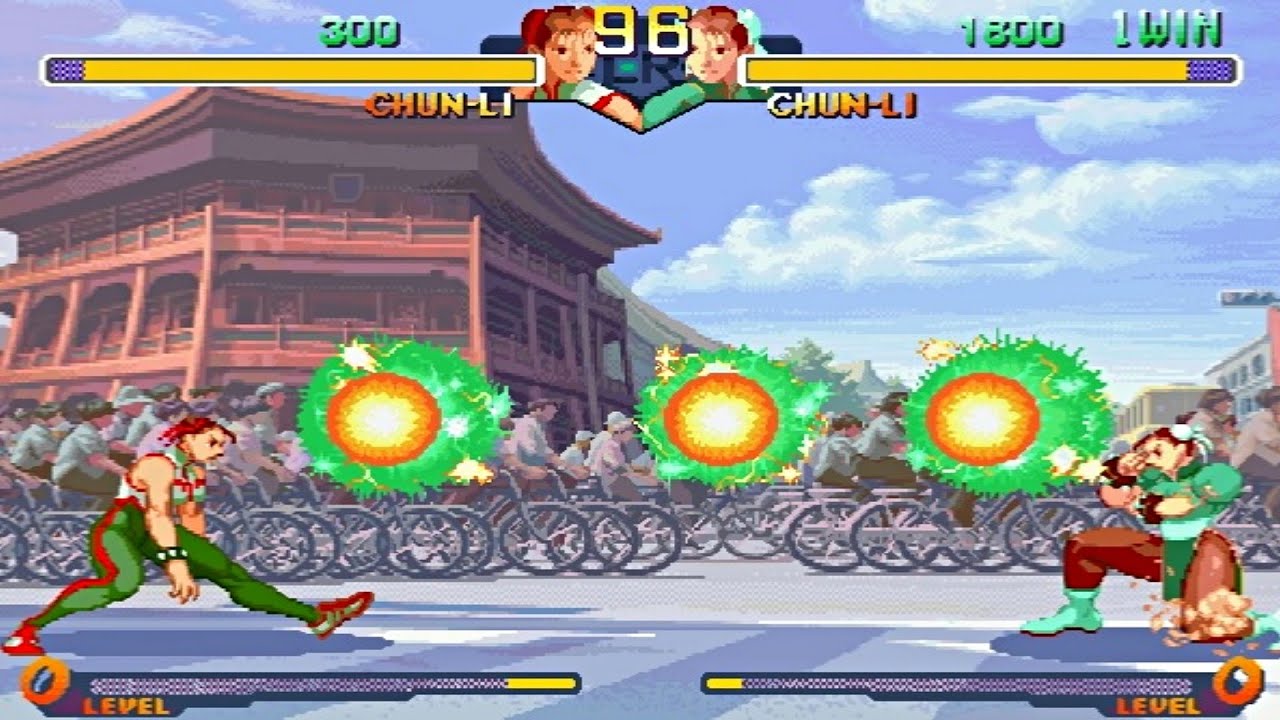 Street Fighter Zero 2 Alpha - Dragon Level - Martyken vs erks123 - YouTube