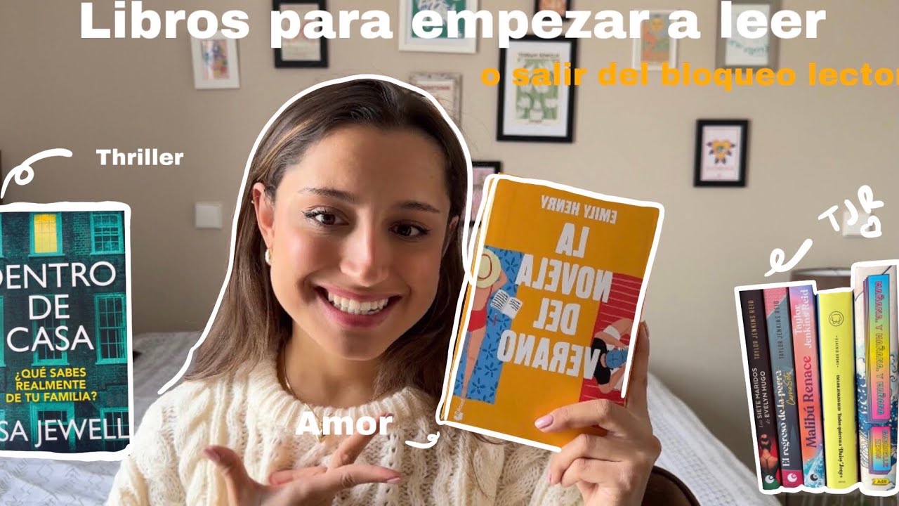 Libros para empezar a leer o salir de un bloqueo lector ⭐️🌾🩰📖 - YouTube