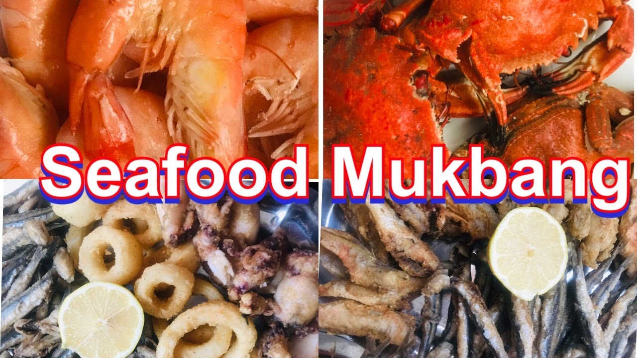 Seafood Mukbang - YouTube