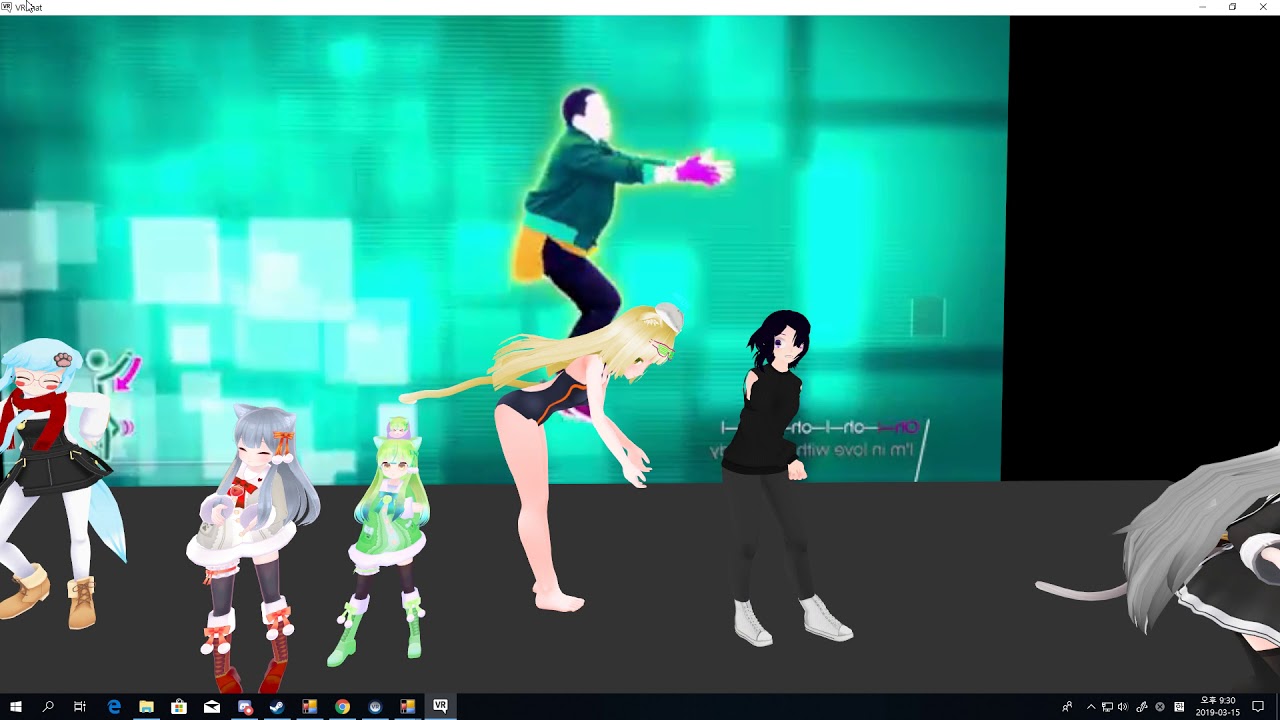 [VRCHAT] Just Dance - Shape Of You - YouTube