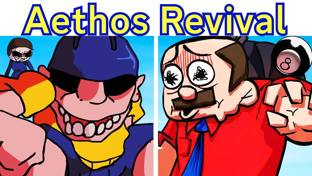 FNF Official AETHOS REVIVAL IS HERE!!! Aethos Kom's Revival + Cutscenes ...