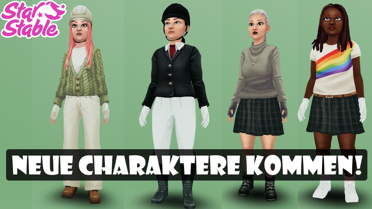 Die Neuen Charaktere kommen - Jetzt testen! | Star Stable Online [SSO ...