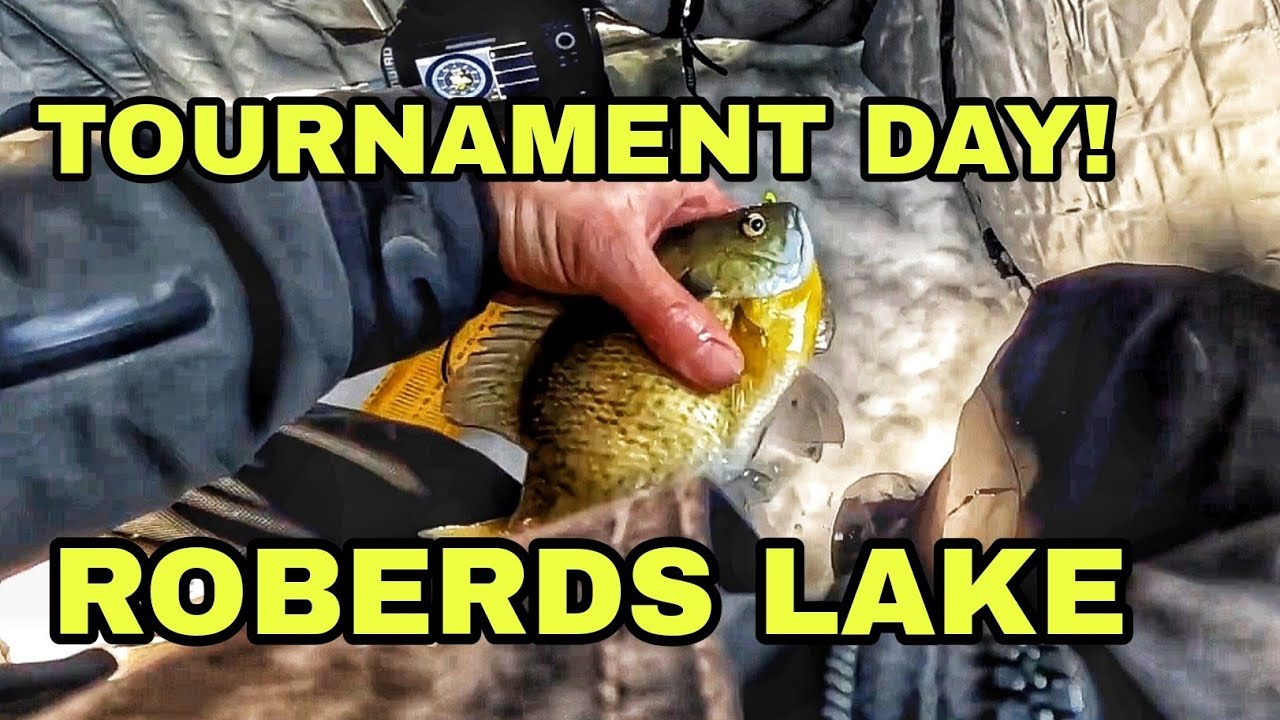 Ice Fishing Crappies | TOURNAMENT DAY | Roberds Lake - YouTube