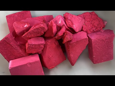 Hot Pink Dust Storm Dyed Gym Chalk Crush - YouTube