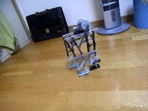 Lego 4 Legged Robot Walker Mechanism - YouTube