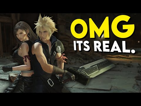 So. the BEST FF7 Rebirth Outfit is Here. Cloud & Tifa Advent Children Mod
