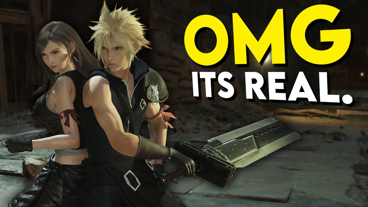 So. the BEST FF7 Rebirth Outfit is Here. Cloud & Tifa Advent Children ...