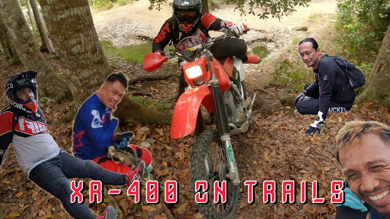(4-7-24) Trail ride with the XR-400 rider ️. - YouTube