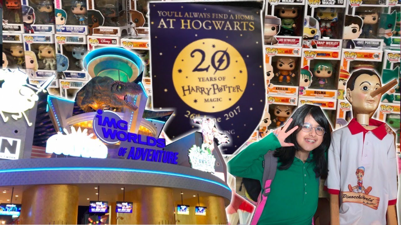 IMG WORLD+FUNKO POPS+PINOCCHIO+DANCING+HARRY POTTER | Dubai Adventure ...