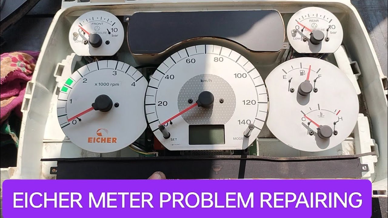 EICHER BS3 CLUSTER METRE PROBLEM AIR PRESSURE METER P1 P2 TEMPERATURE ...