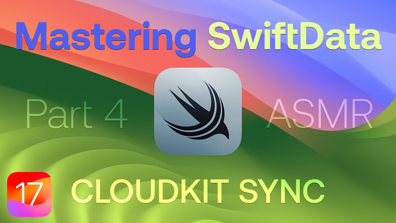 Add Cloudkit Sync To Your Swiftdata App No Talking Youtube