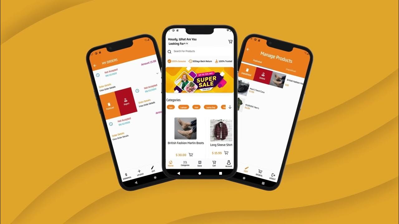 Flutter Multi-Vendor App Intro - YouTube
