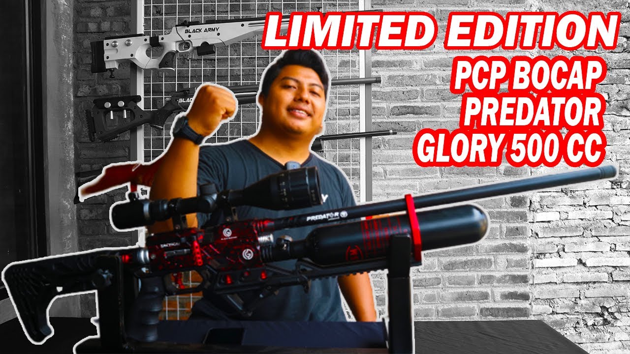 Senapan Angin PCP Bocap Predator Glory 500 CC Full CNC Baru Datang Kita ...