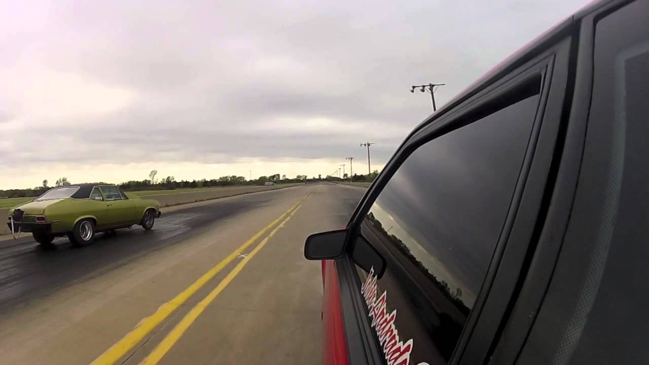 Andrade Racing Red Car WHEELIE - YouTube