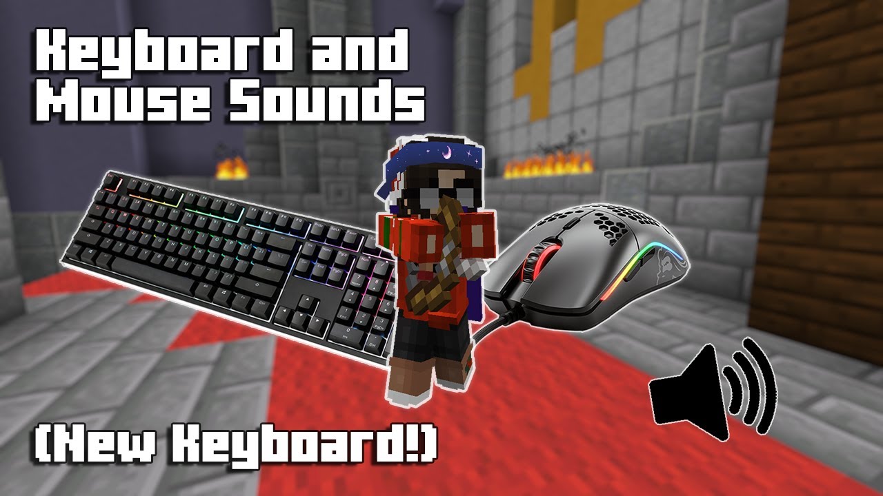 I got a new keyboard! (Murder Mystery keyboard and mouse sounds) - YouTube