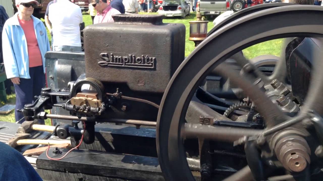 Sussex Antique Power Show Hit & Miss Engines - YouTube