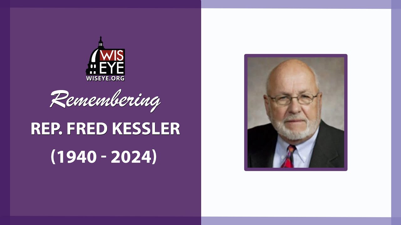 In Memory of Rep. Fred Kessler - YouTube