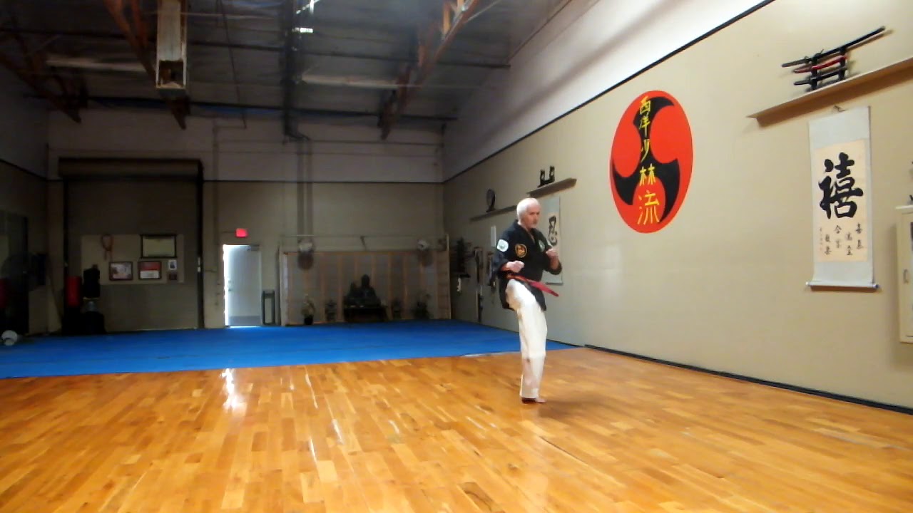 Karate Kicking Kata - Shorin-Ryu - YouTube