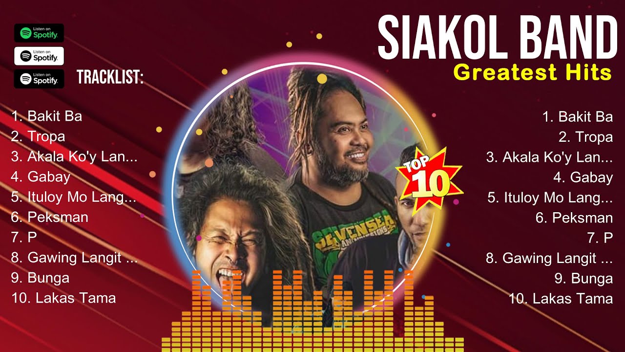 Siakol Band Full Album Opm 2025 ~ Siakol Band Top Songs ~ Greatest Hits ...