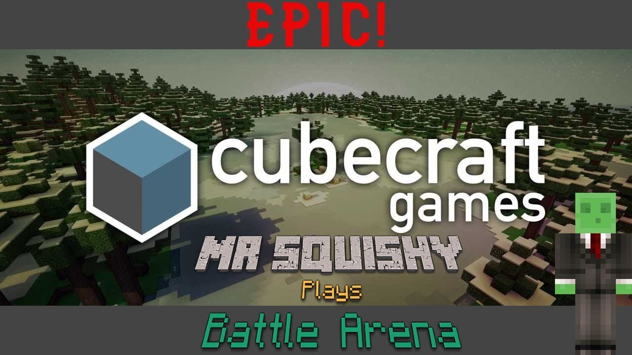 Epic Battle Arena Fight - Cubecraft - Minecraft Gamemode - YouTube