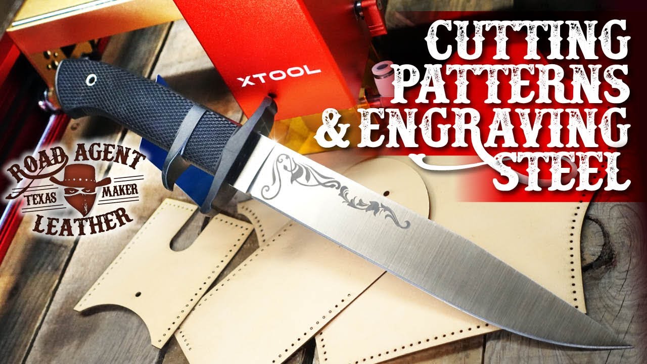 Cutting Patterns and Engraving Steel with xTool's D1 Pro Laser Cutter ...