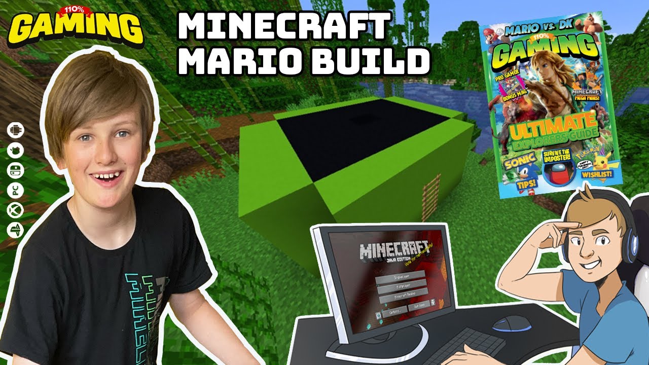 MINECRAFT MARIO BASE | 110% Official YouTuber - YouTube