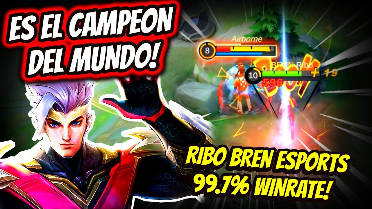 ¡ASI JUEGA EL CAMPEON DEL MUNDO! RIBO TOP 1 GLOBAL CHOU 99.7% WINRATE ...