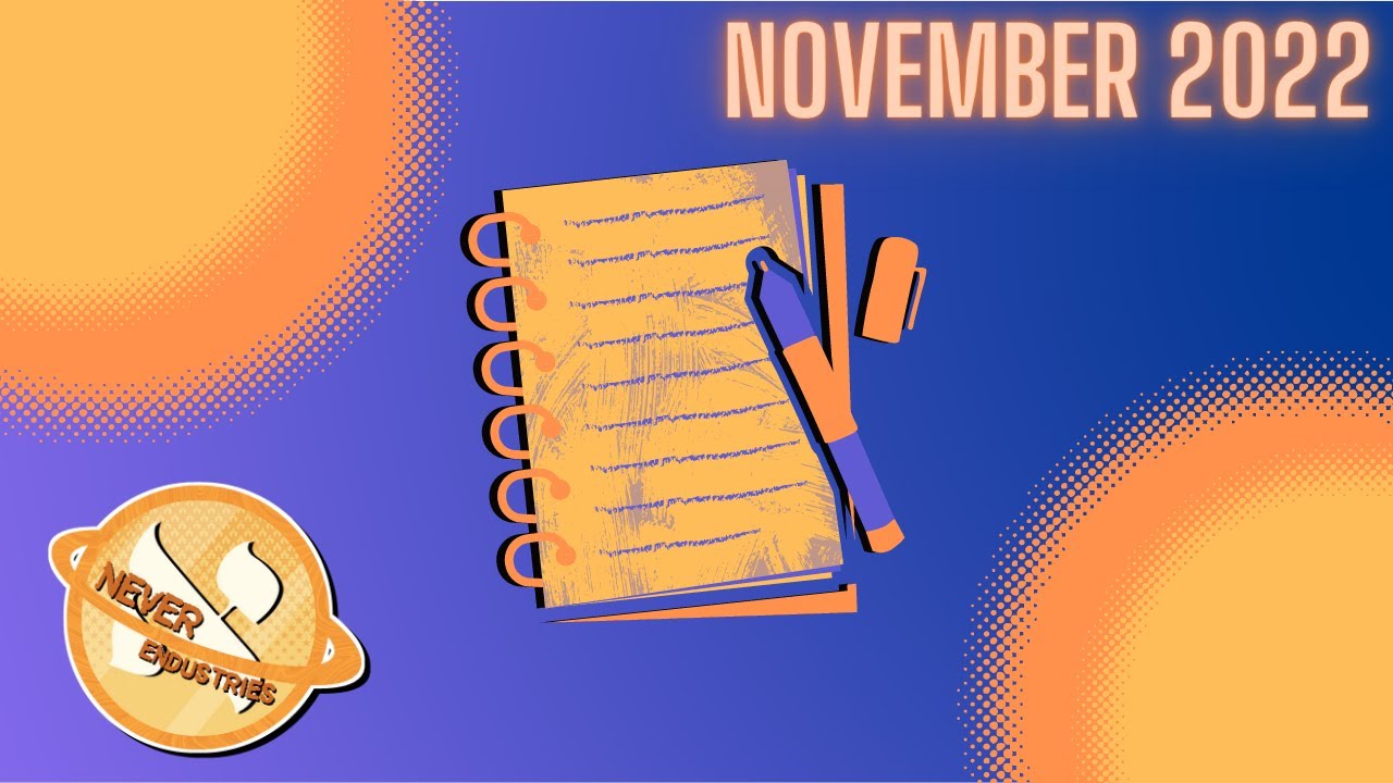 Life Journal #1 - November 2022 - YouTube