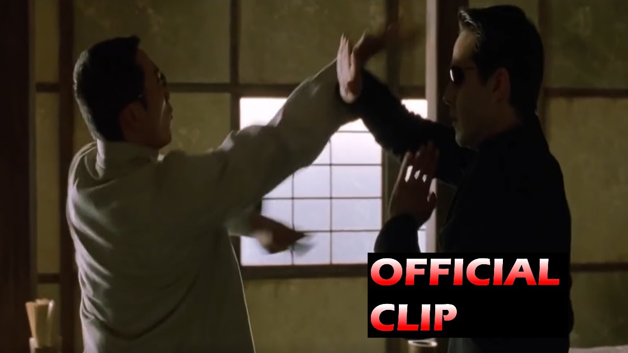 The Matrix Reloaded Seraph's Test HD - YouTube