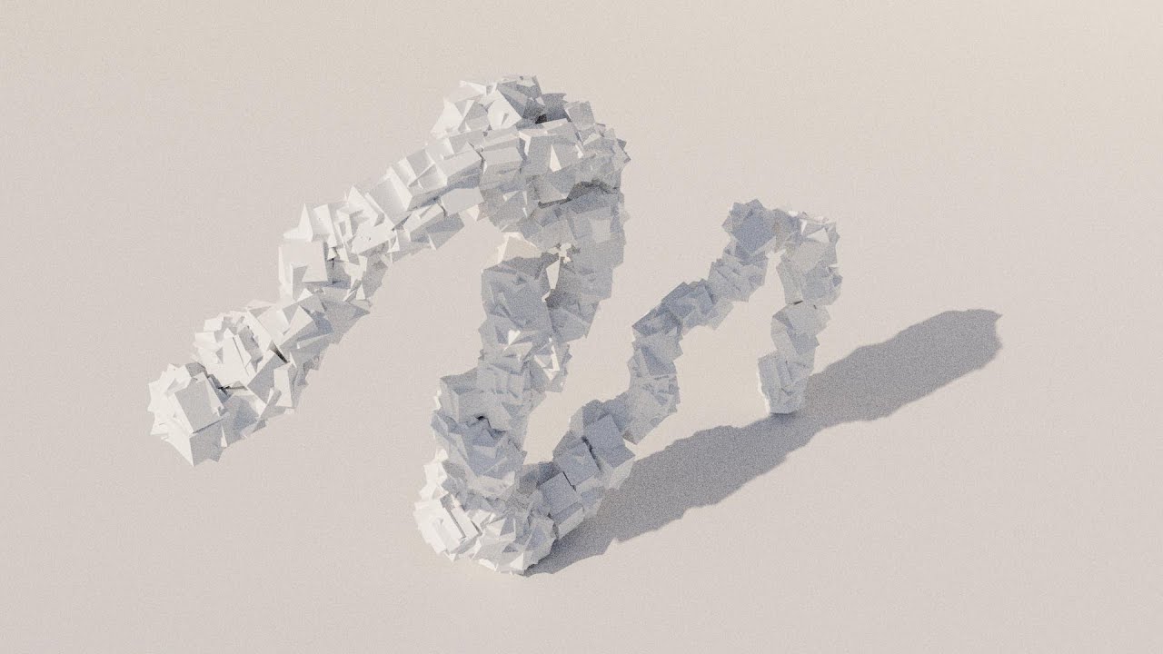 Blender Tutorial - Curve based cubic snake - YouTube
