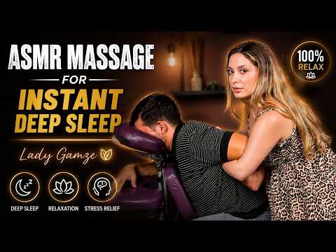 ASMR Massage For Instant Deep Sleep I Lady Gamze