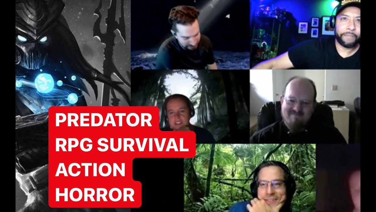 PREDATOR THE HUNTING GROUND PART1/2 - ALIEN RPG - YouTube