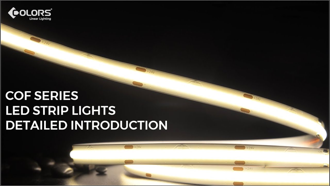 COLORS product introduction | COF series LED strip lights detailed ...