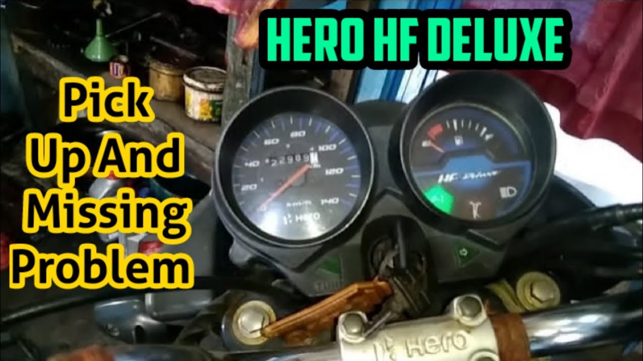 Hero HF Deluxe Pick Up And Missing Problem #hfdelux #youtube #hero ...