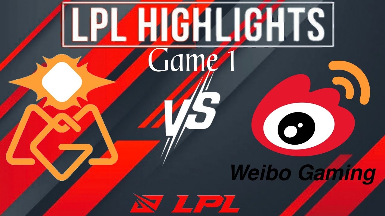 WBG vs OMG Highlights Game 1 | LPL 2025 Split 1 | Weibo Gaming vs Oh My God - YouTube
