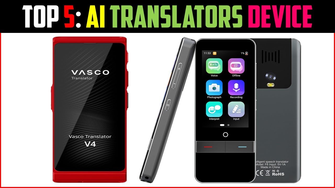 Top 5: Best AI Translators device 2024 - YouTube